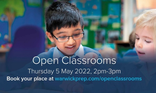 Warwick Preparatory School - Open Classrooms Event