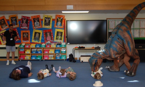 Warwick Preparatory School - Roaring Dinosaurs in Reception