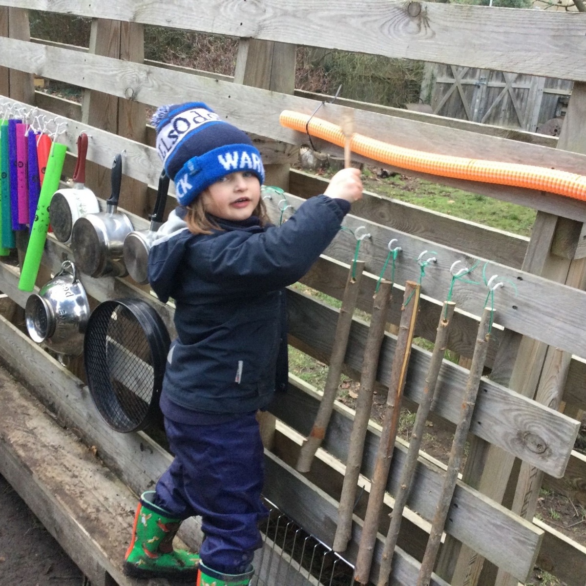 Warwick Preparatory School - Making Your Own Kind Of Music At Forest School