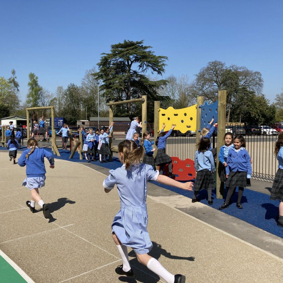 Warwick Preparatory School - New Playground Equipment
