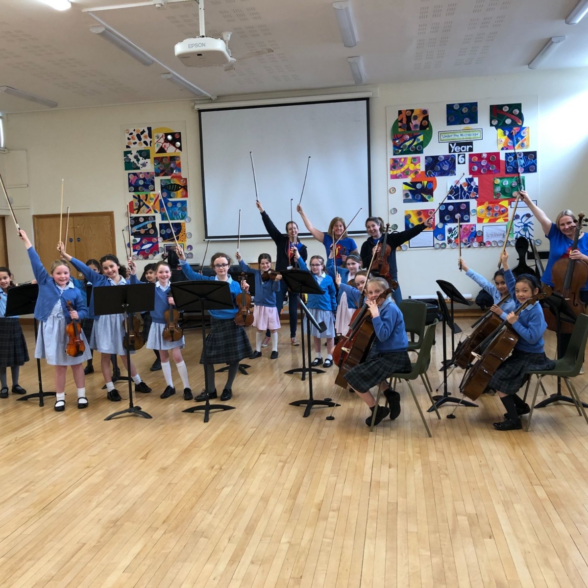 Warwick Preparatory School - Stringcredibles Visit Warwick Prep