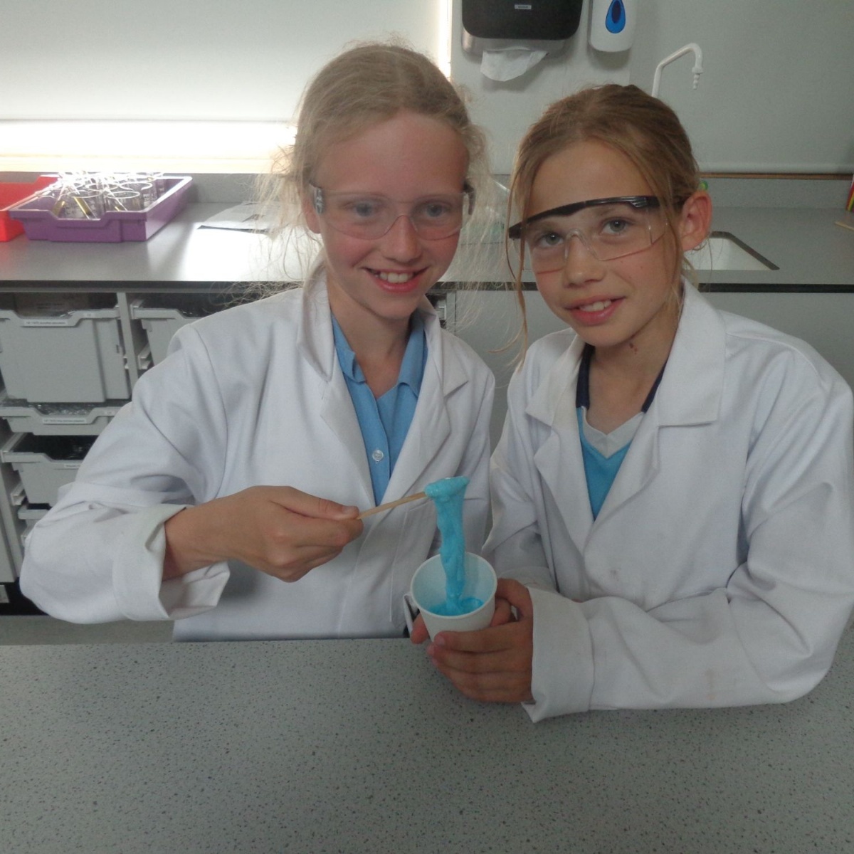 Warwick Preparatory School - Year 5 Chemistry Lesson At King's High School