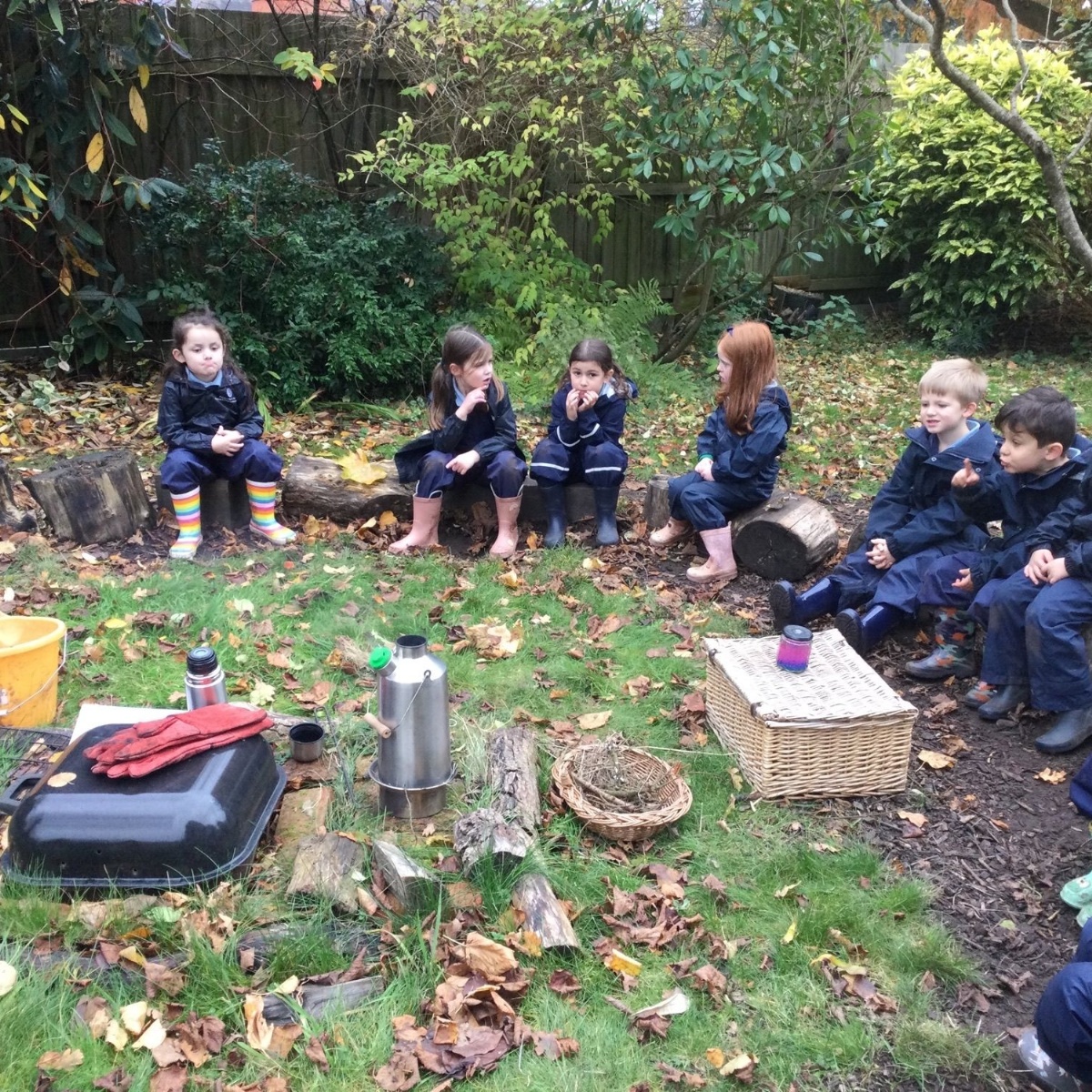 Warwick Preparatory School - Fire Safety at Forest School