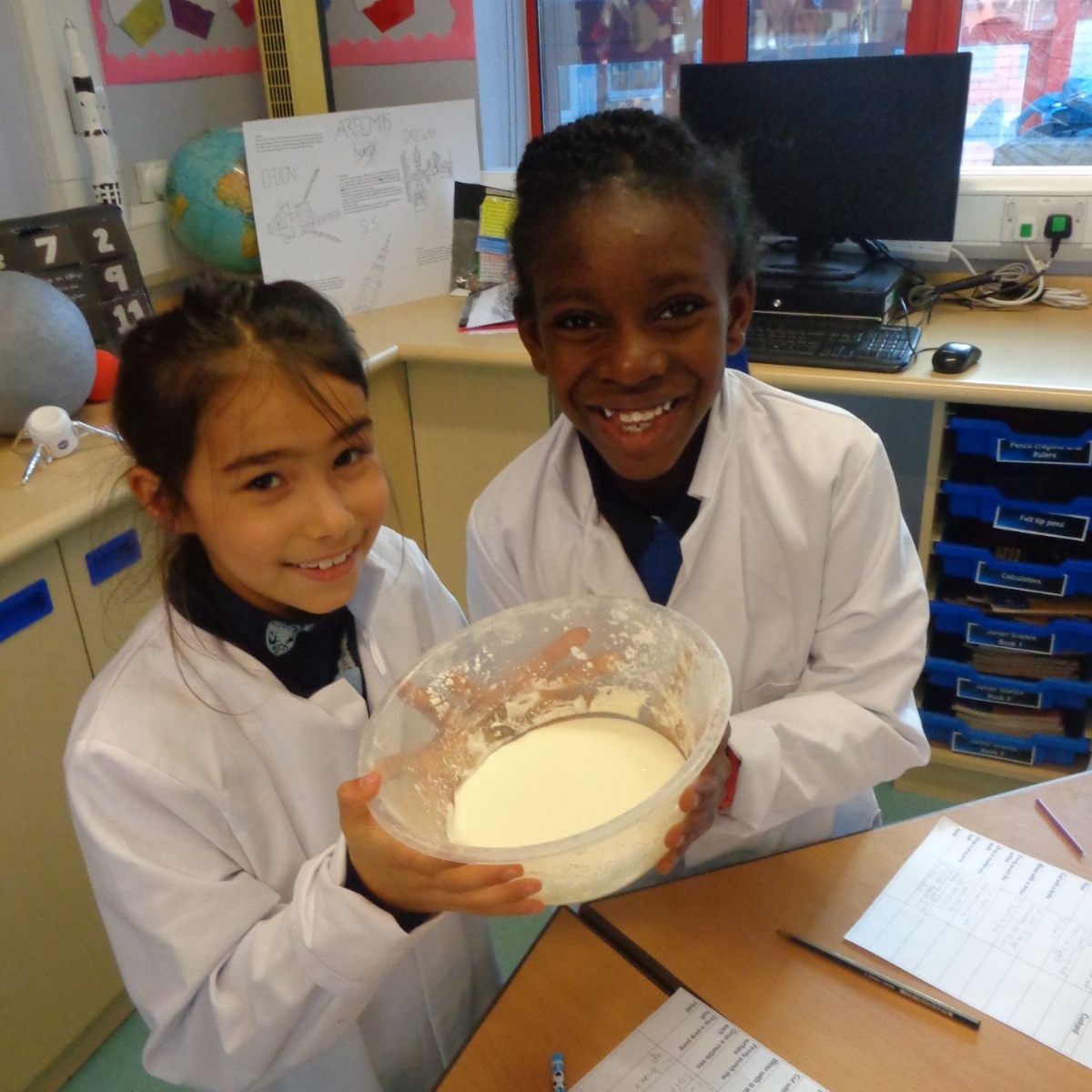 Warwick Preparatory School - Back in the Science Labs