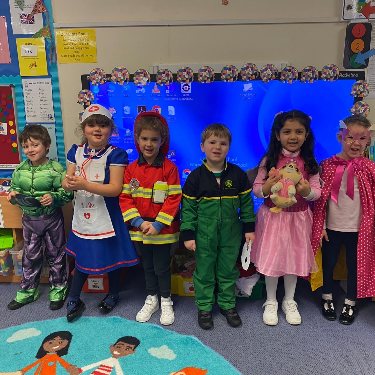Warwick Preparatory School - Superheroes Assemble in Reception