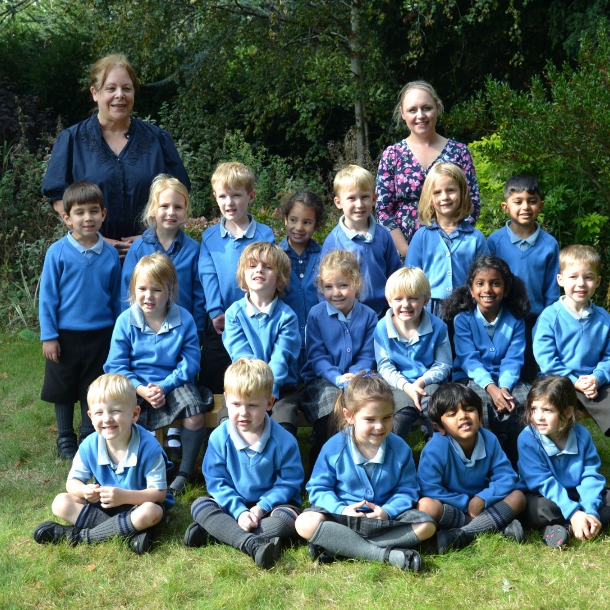 Warwick Preparatory School - Reception Children in First Day at School ...