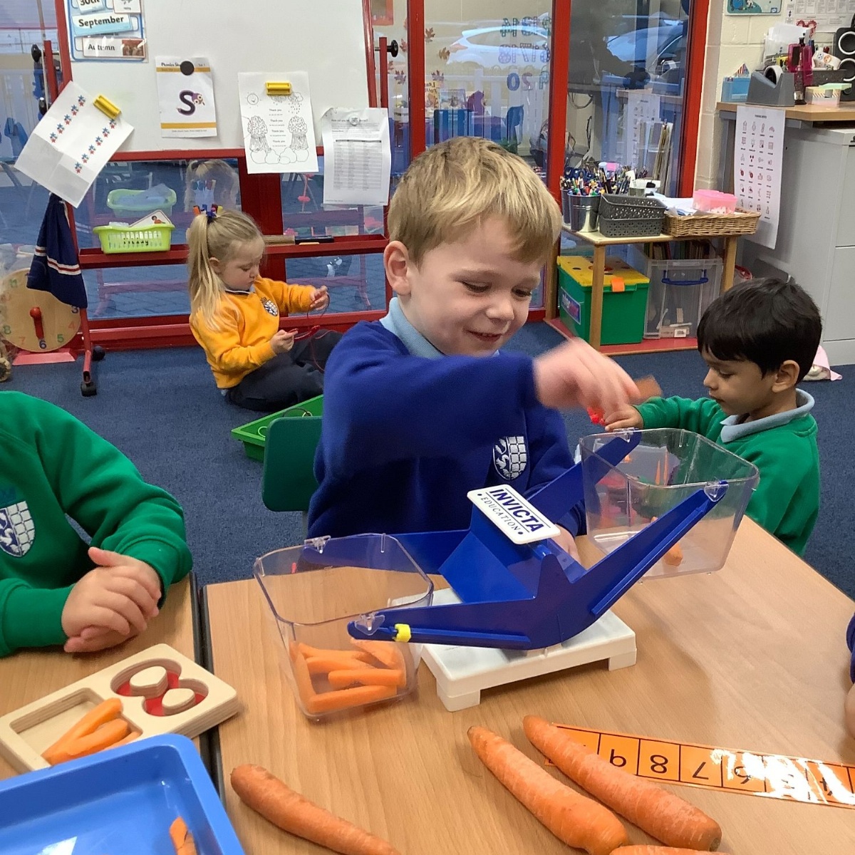 Warwick Preparatory School - Harvesting Mathematical Skills with Carrots!