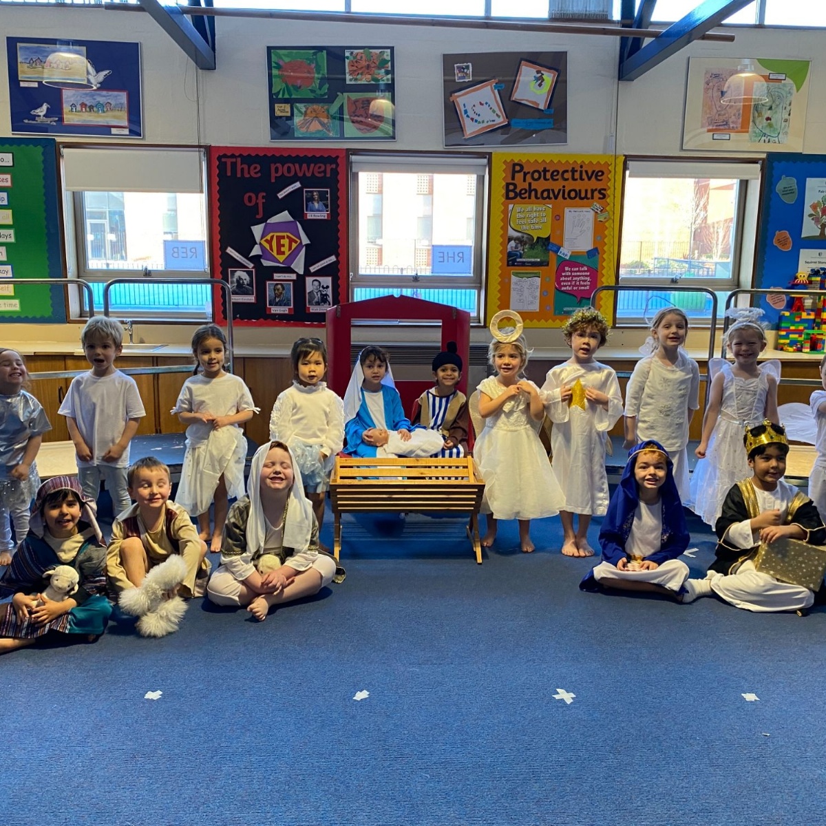 Warwick Preparatory School - Reception Shine in 'Whoops-a-Daisy Angel'