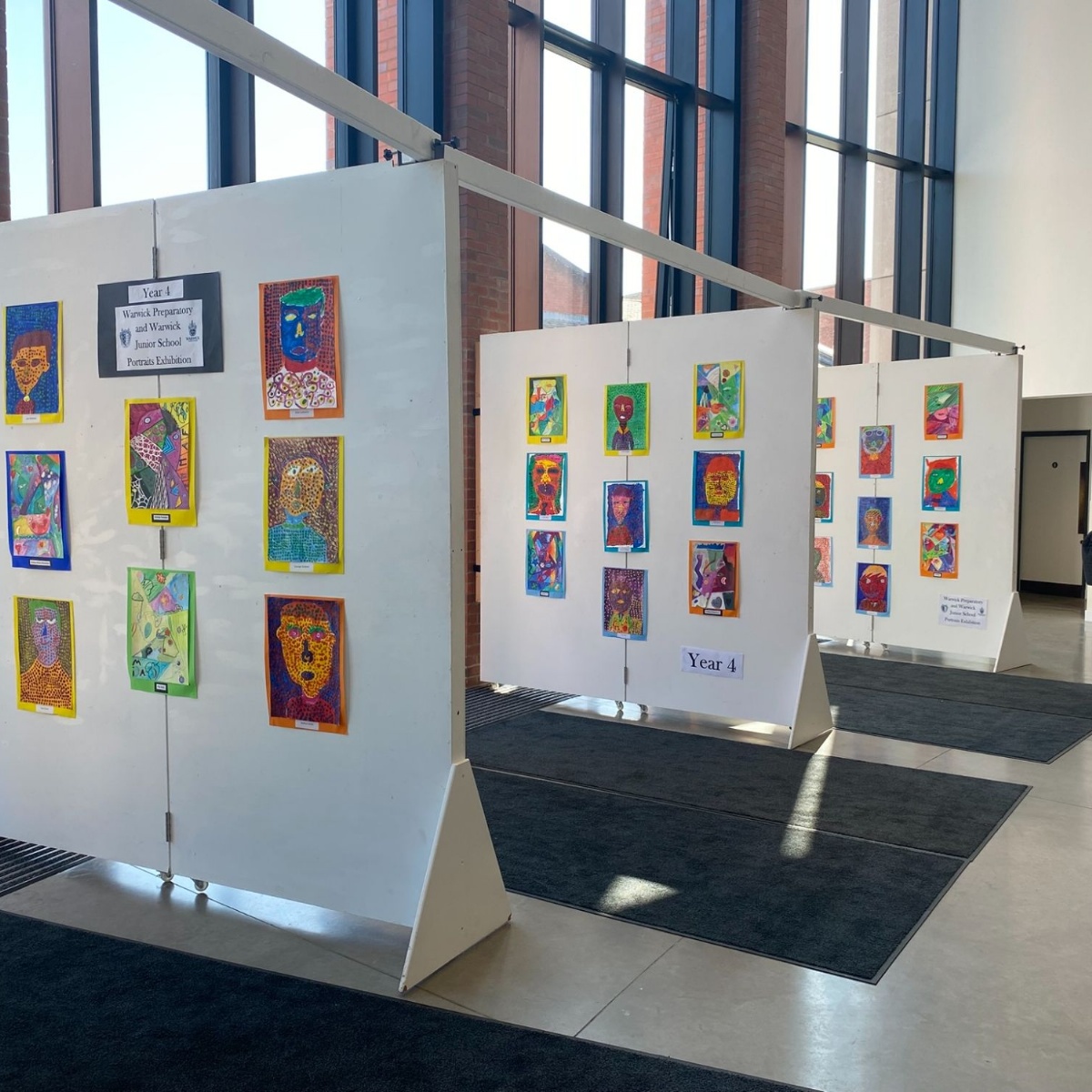 Warwick Preparatory School - Year 4 Art Exhibition
