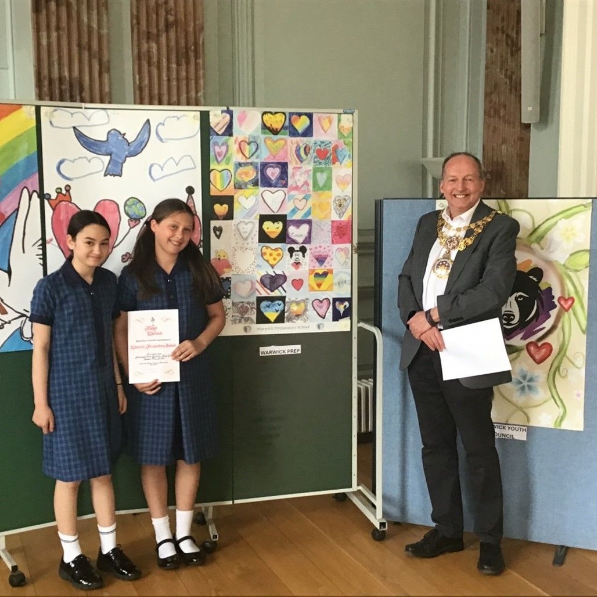Warwick Preparatory School - Year 6 Flying the Flag