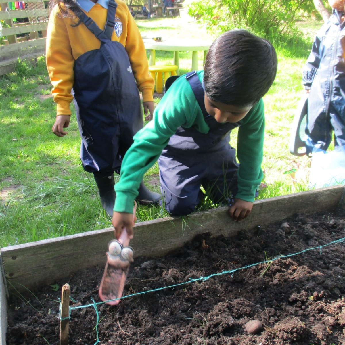Warwick Preparatory School - Planting at Forest School