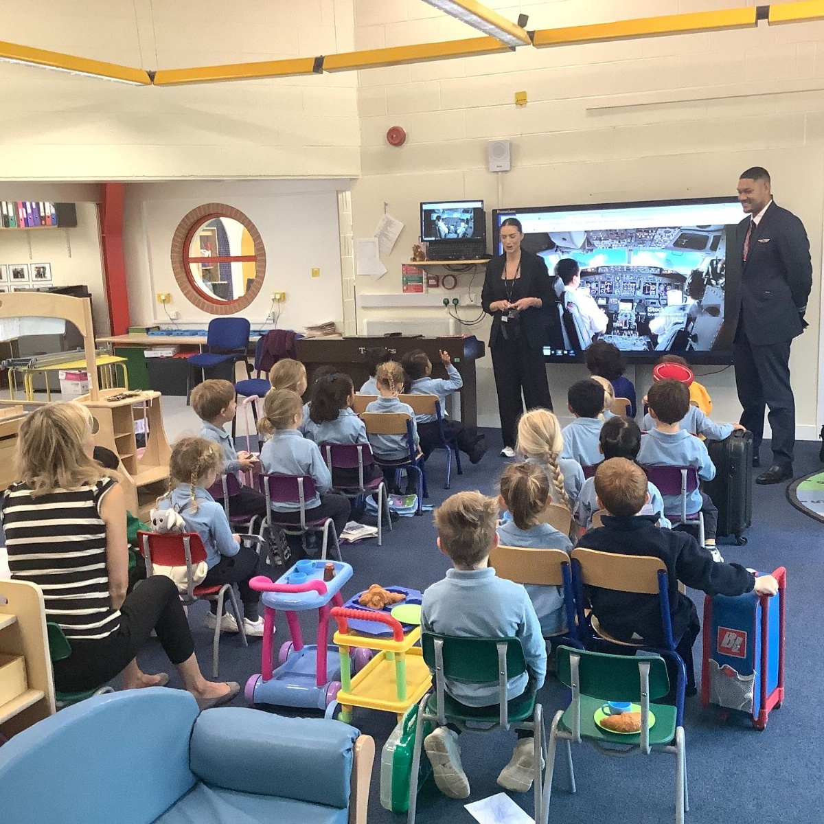 Warwick Preparatory School - Flying Away at The Squirrels Nursery
