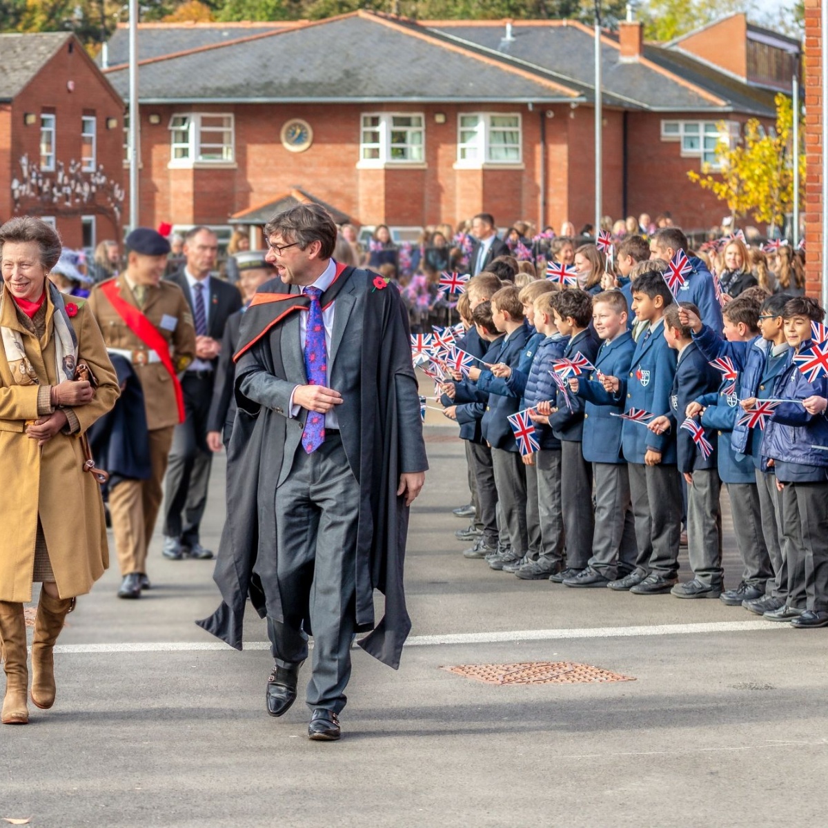 Warwick Preparatory School - HRH The Princess Royal's visit to Warwick ...